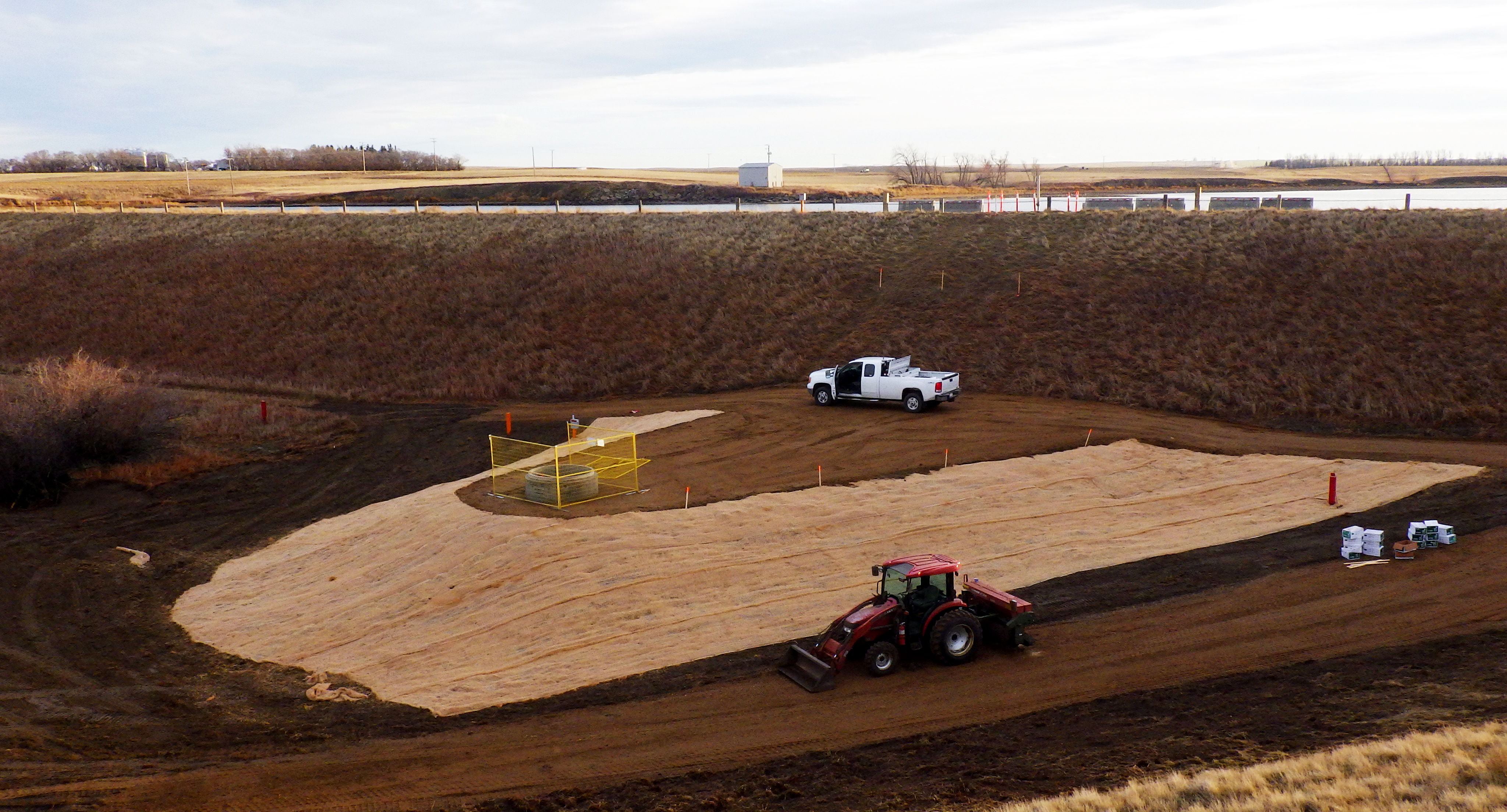 Lafleche Dam Low Level Outlet Conduit Remediation Project | KGS Group