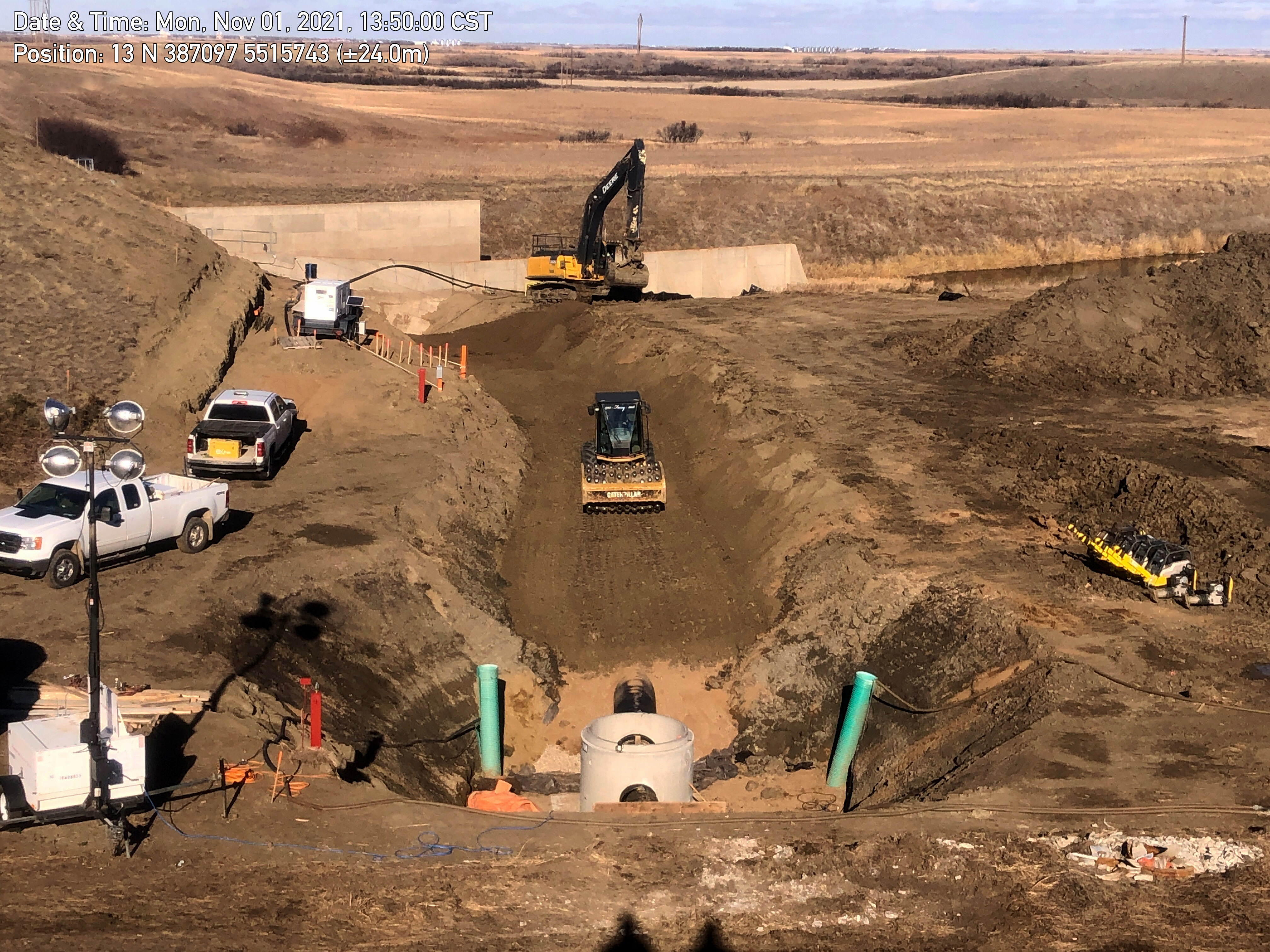 Lafleche Dam Low Level Outlet Conduit Remediation Project | KGS Group