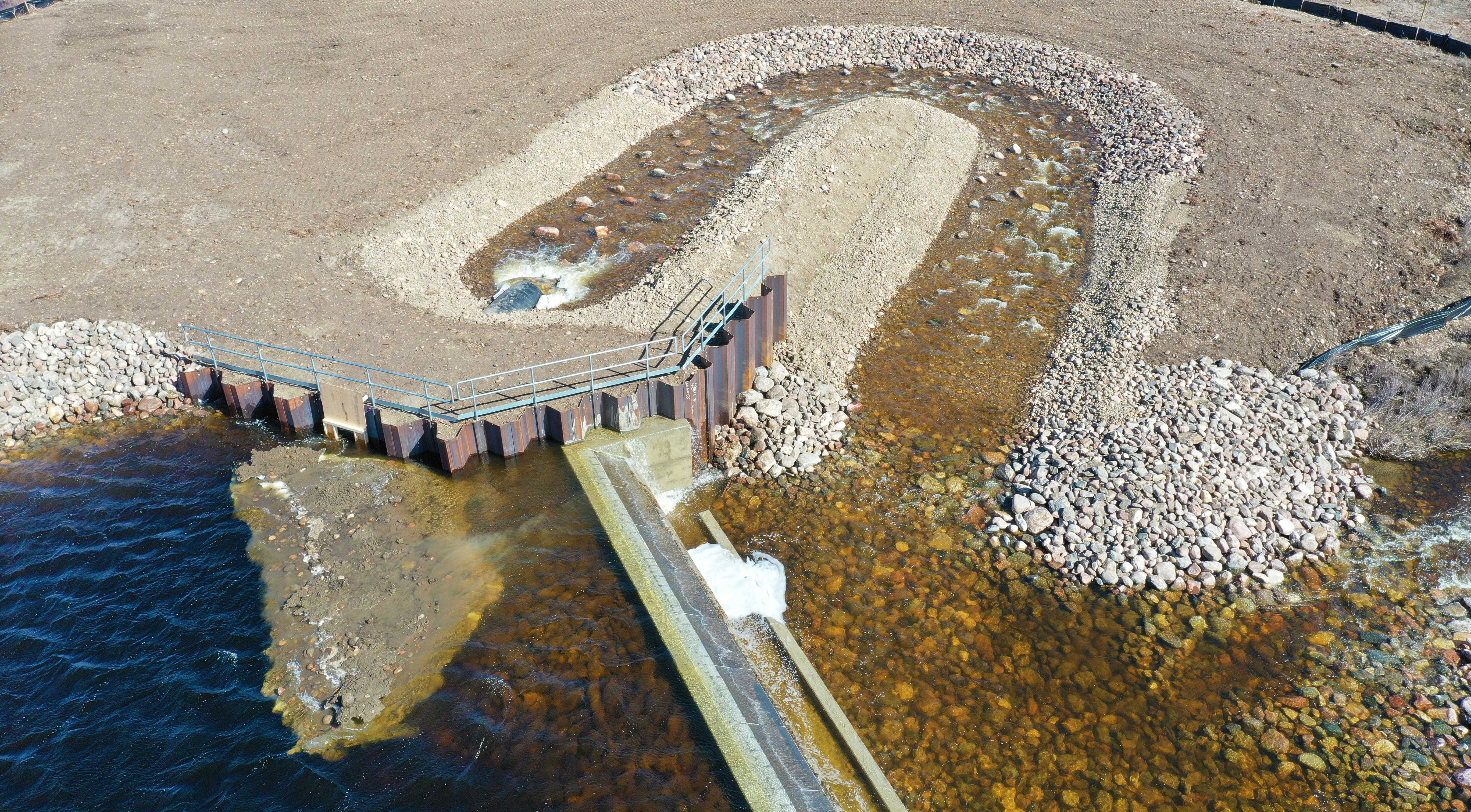 Davis Diversion Coanda Fish Exclusion Screen | KGS Group