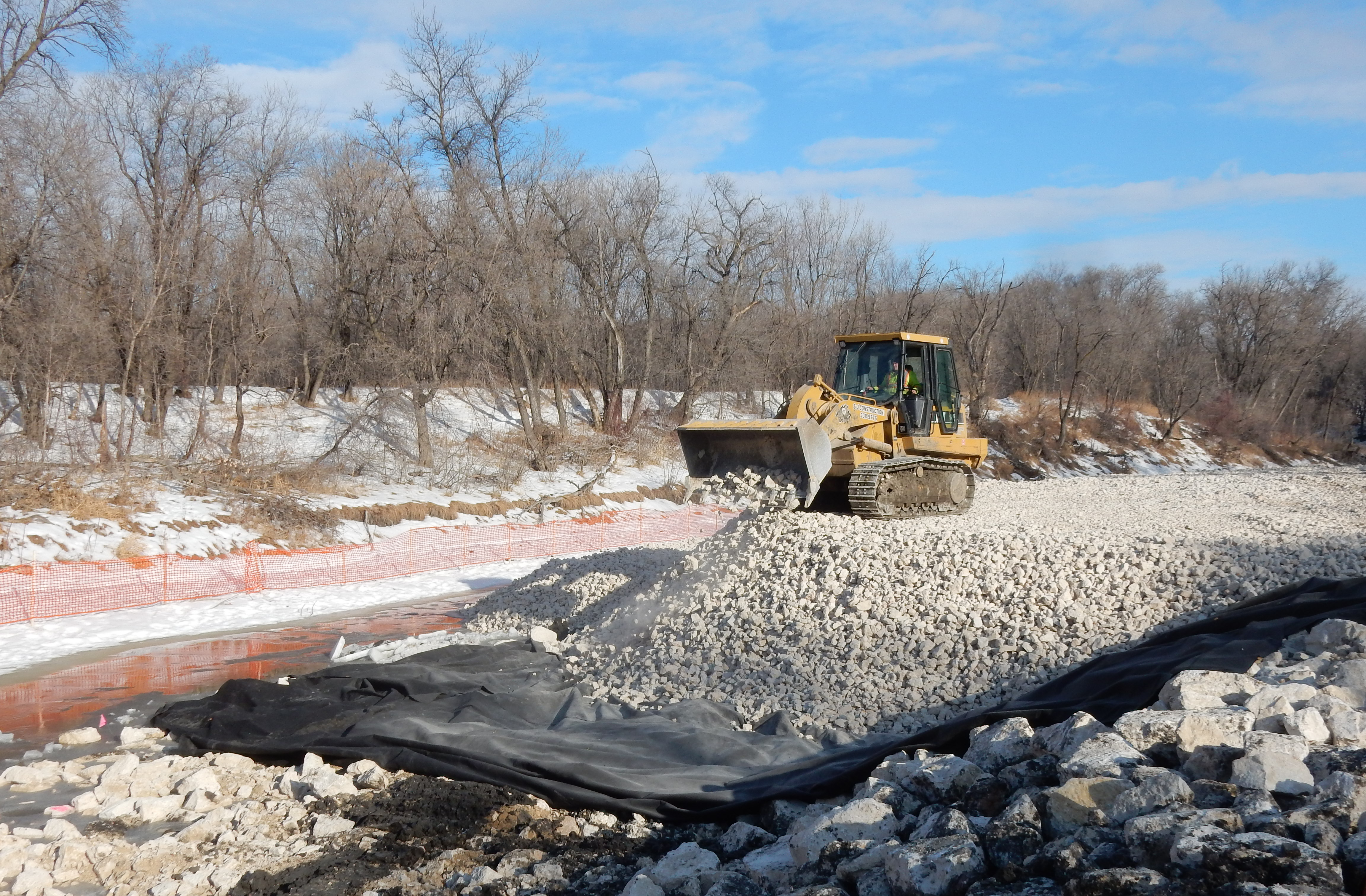 Seine Riverbank Stabilization at the Branch 1 Aqueduct | KGS Group